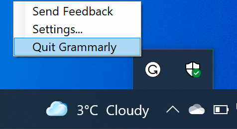 Grammarly for Windows or Grammarly for Mac disappeared – Grammarly Support