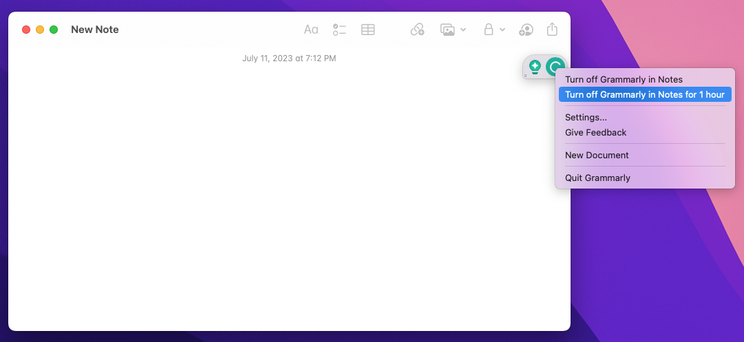 How to choose where Grammarly for Windows and Mac works – Grammarly Support